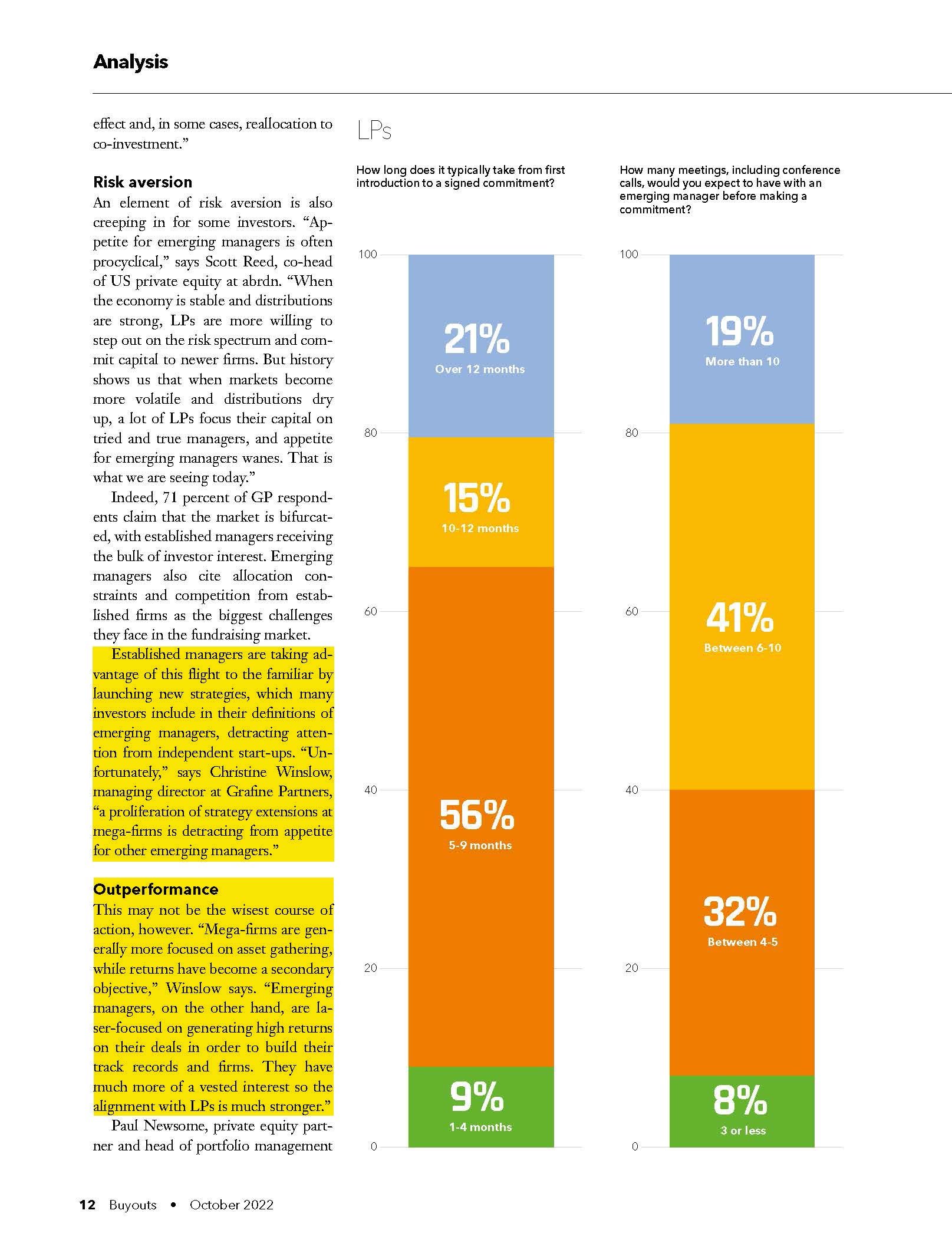 Buyouts Emerging Manager Report - Grafine Partners